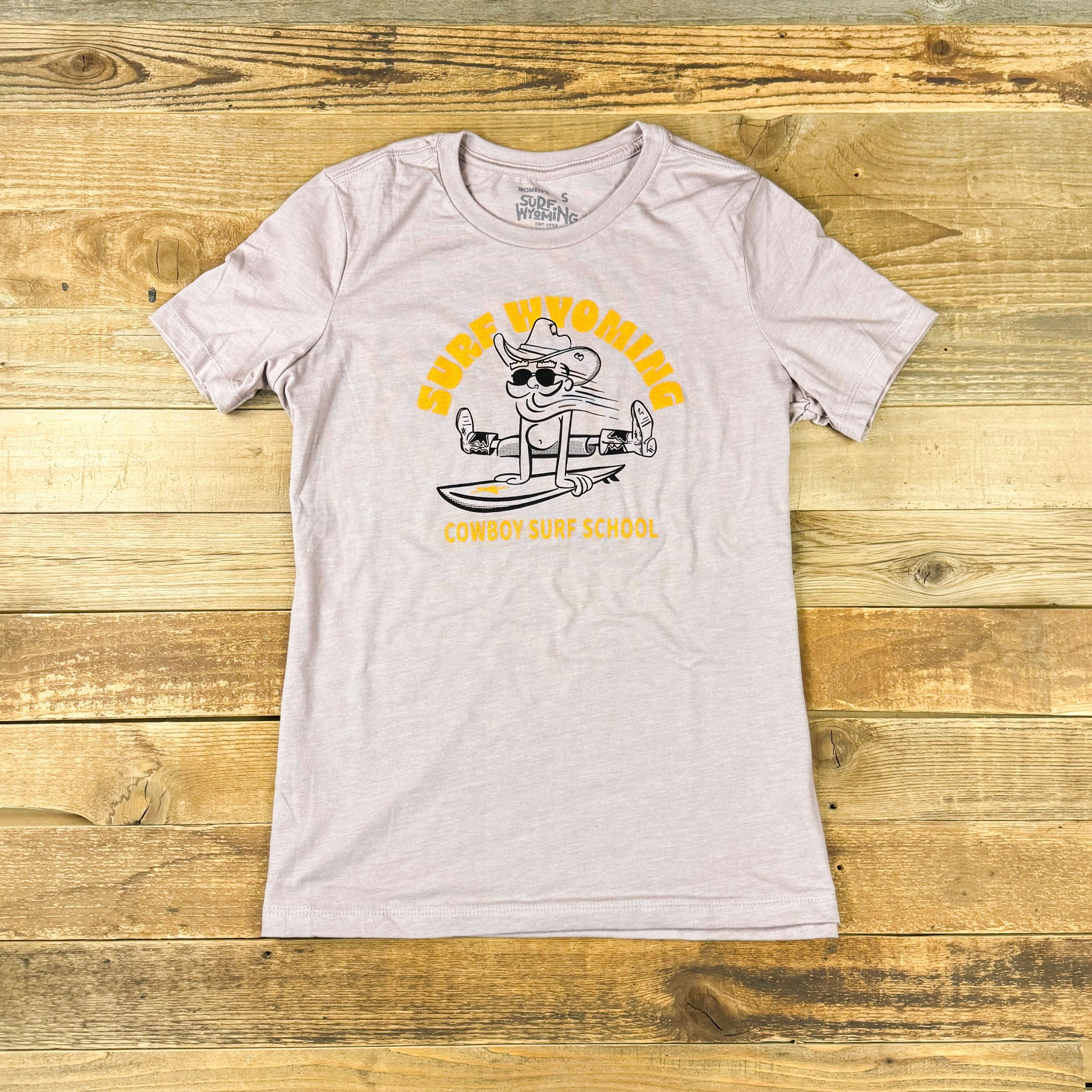 Women's Surf Wyoming® Cowboy Surf School - Heather Pink Gravel